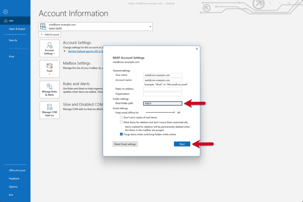 Email Setup in Microsoft Outlook - Step-by-Step Guide